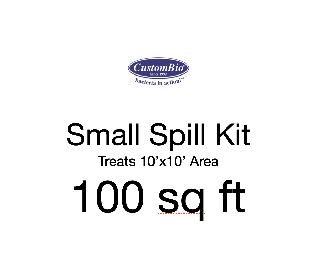 Small Spill Kit 100 – CustomBio